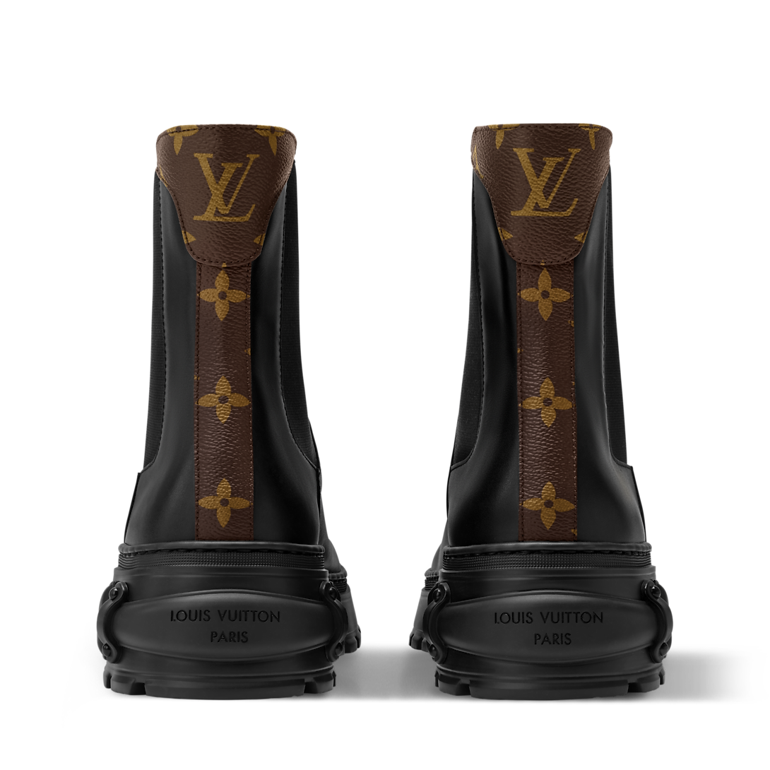 LV Squad Chelsea Ankle Boots - Luxury Black | LOUIS VUITTON